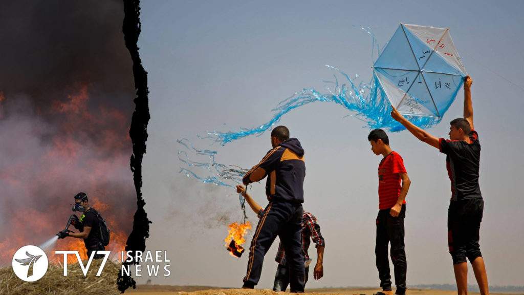 Dozens of incendiary balloons launched from Gaza into Israel - TV7 ...