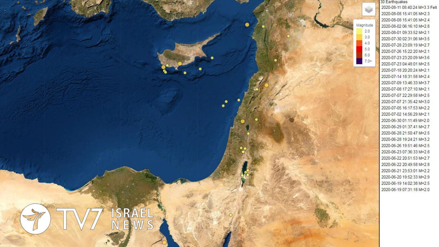 Earthquakes pose greatest threat to Israel after war, says expert - TV7 ...