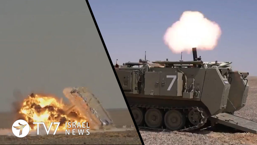 New IDF Iron Sting laser mortar system - TV7 Israel News
