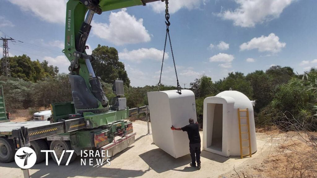Christians donate 36 new bomb shelters to Israel - TV7 Israel News