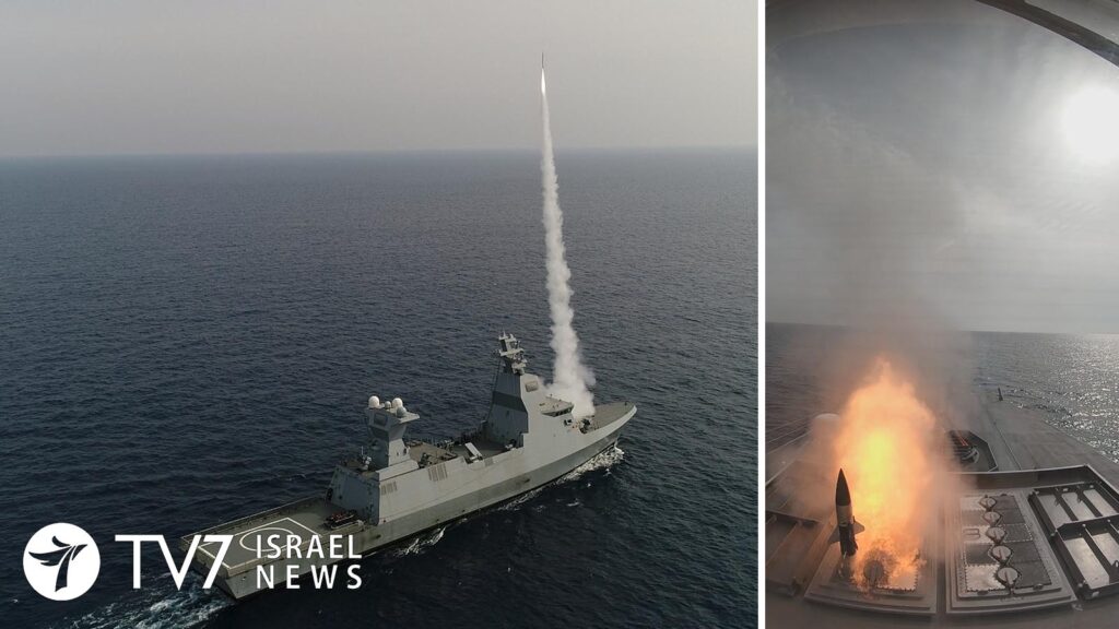 Israeli navy successfully tests C-Dome system - TV7 Israel News