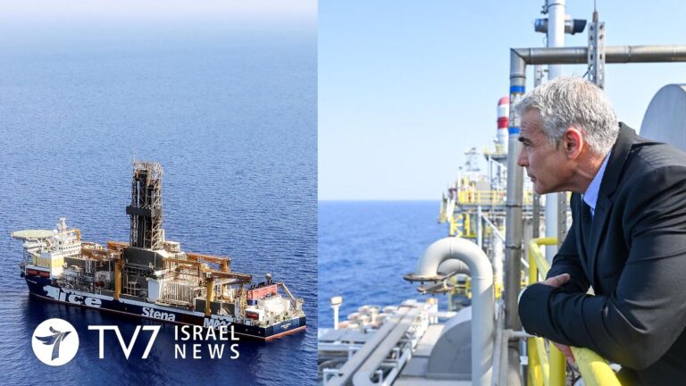 Gas production begins at Israel's Karish field - TV7 Israel News