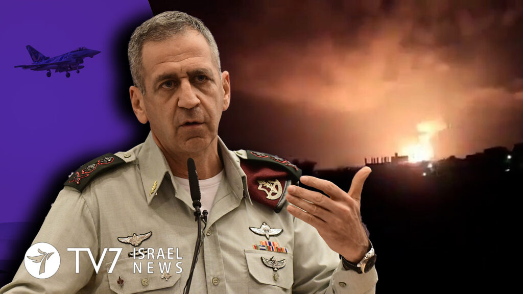 Kochavi: Time to speed up Plan B - TV7 Israel News