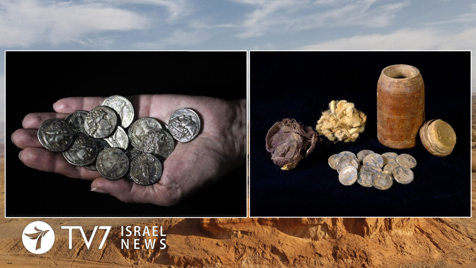 Hanukah-linked ancient coins discovered - TV7 Israel News