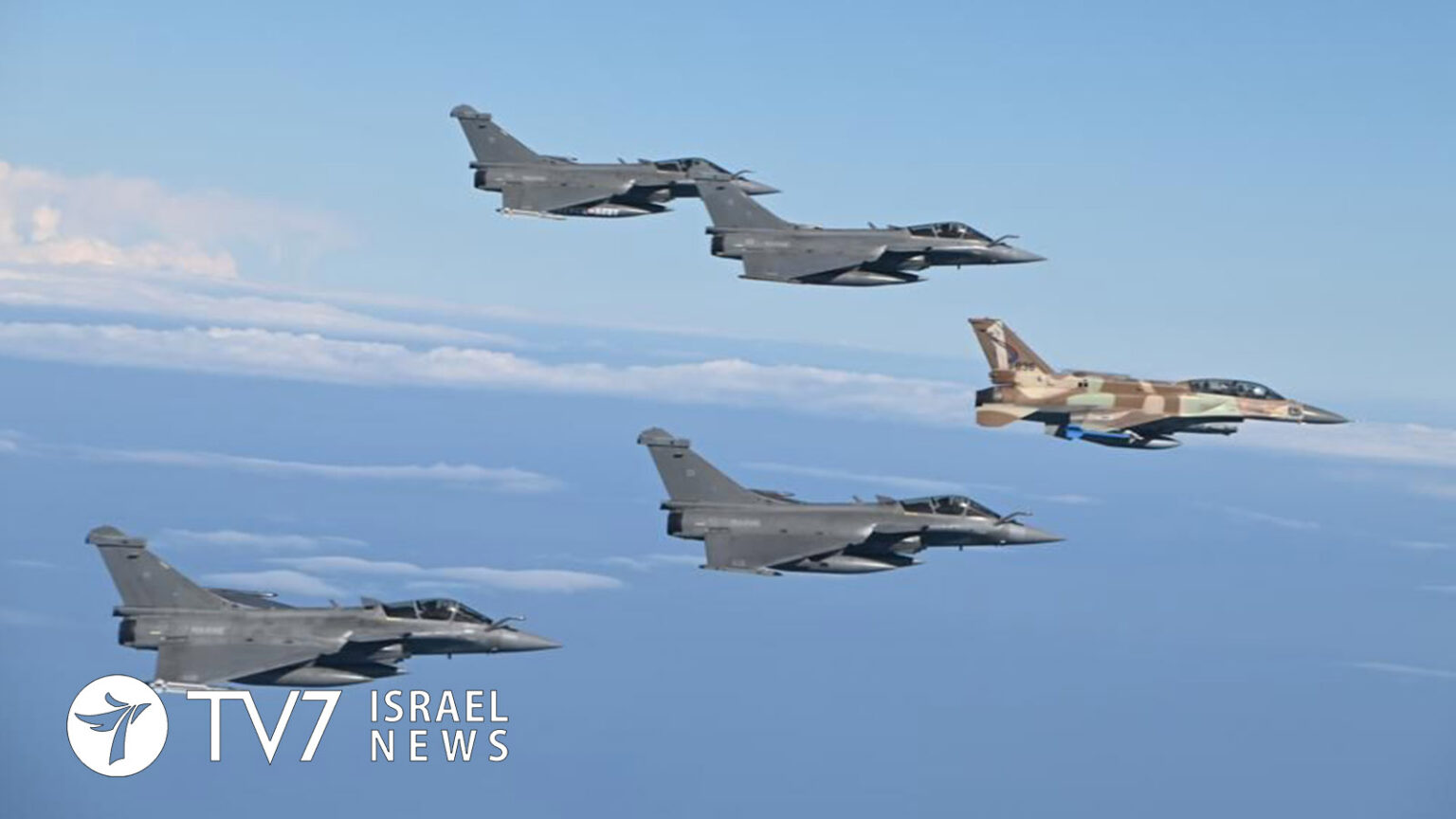 Israel, France hold joint military drill - TV7 Israel News