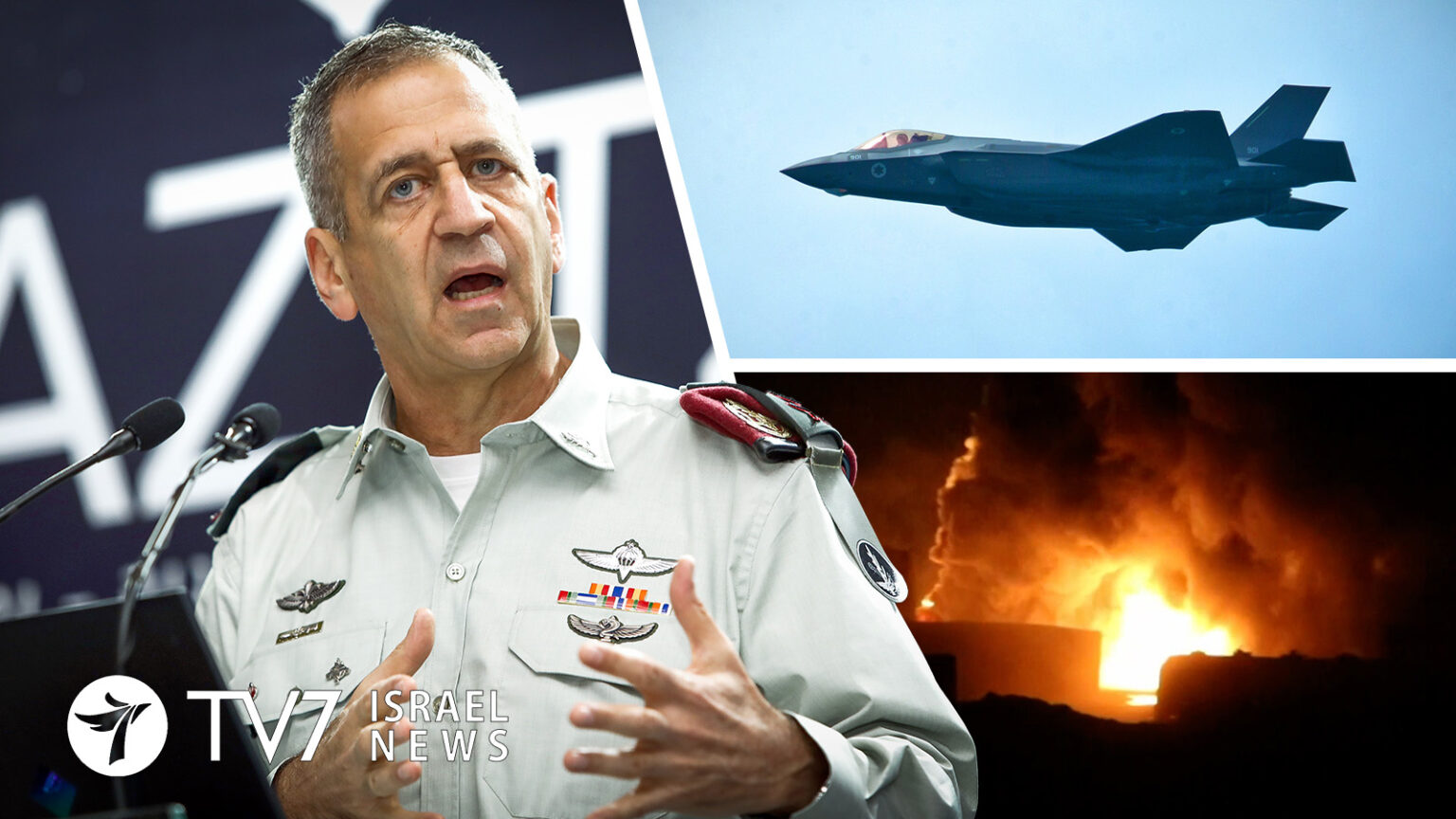 Kochavi: IDF disrupting Iran's 'vision' in Syria - TV7 Israel News