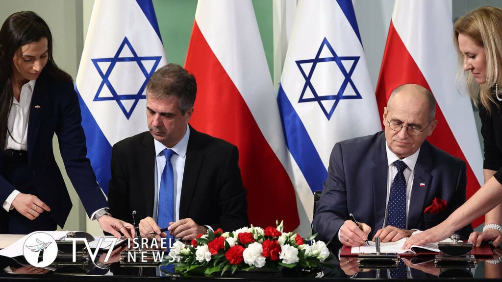 Israel, Poland end diplomatic crisis - TV7 Israel News