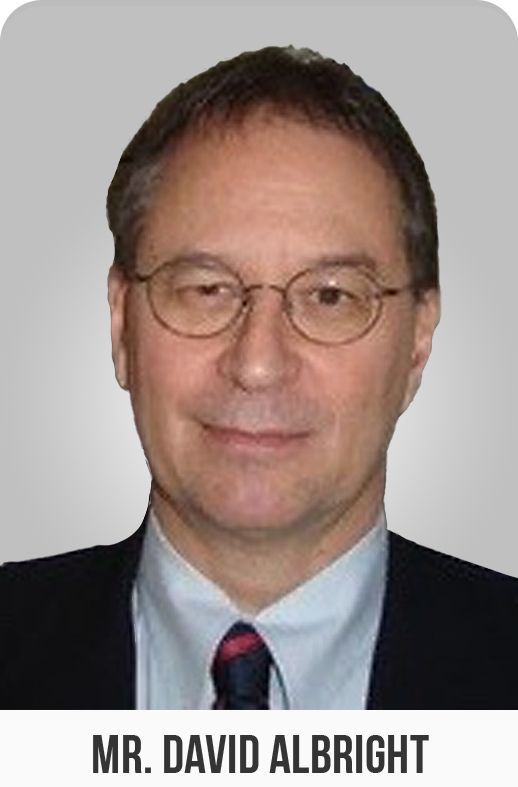 Mr. David Albright - TV7 Israel News